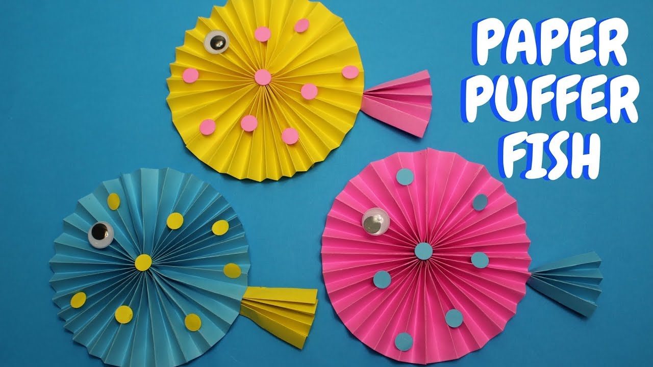 Puffer Fish Craft for Kids - tinkerabout.com